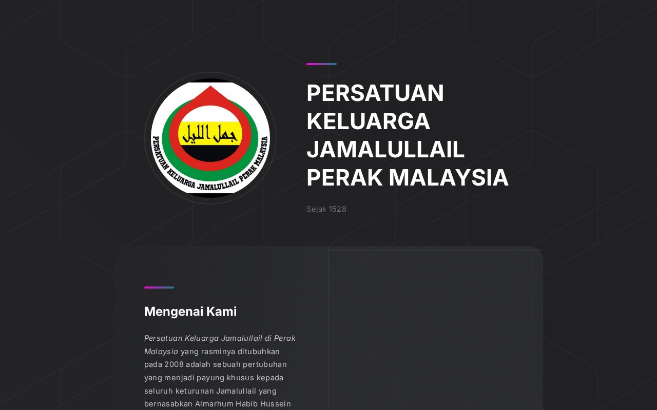 PERSATUAN KELUARGA JAMALULLAIL PERAK MALAYSIA